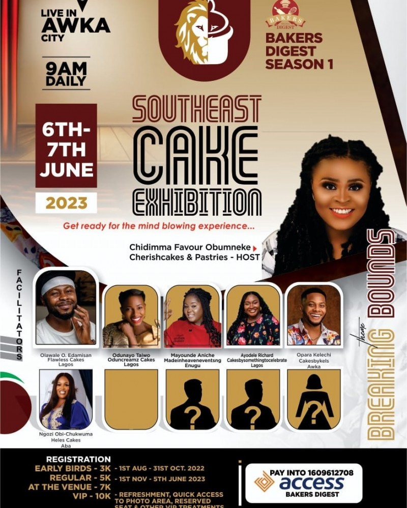 Get Bakers digest 1.0 by Southeast cake exhibition on Selar