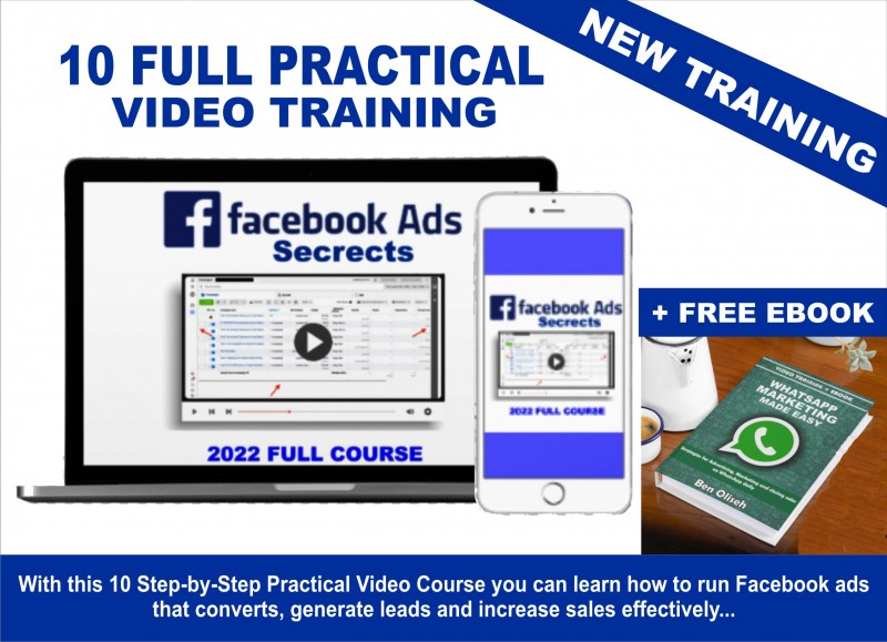Buy FACEBOOK ADS SECRET by Ben Oliseh on Selar