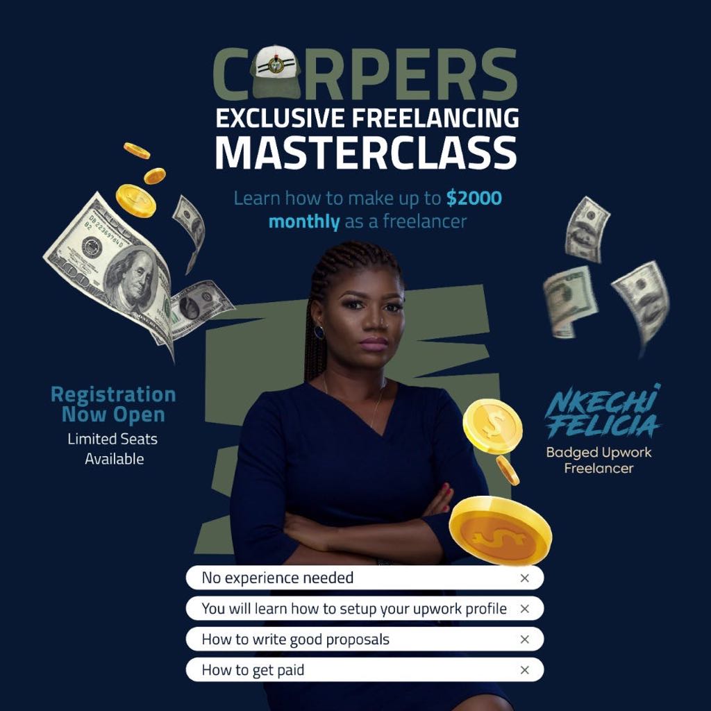 Buy Corper's Exclusive Freelancing by Nkechi Olisa on Selar