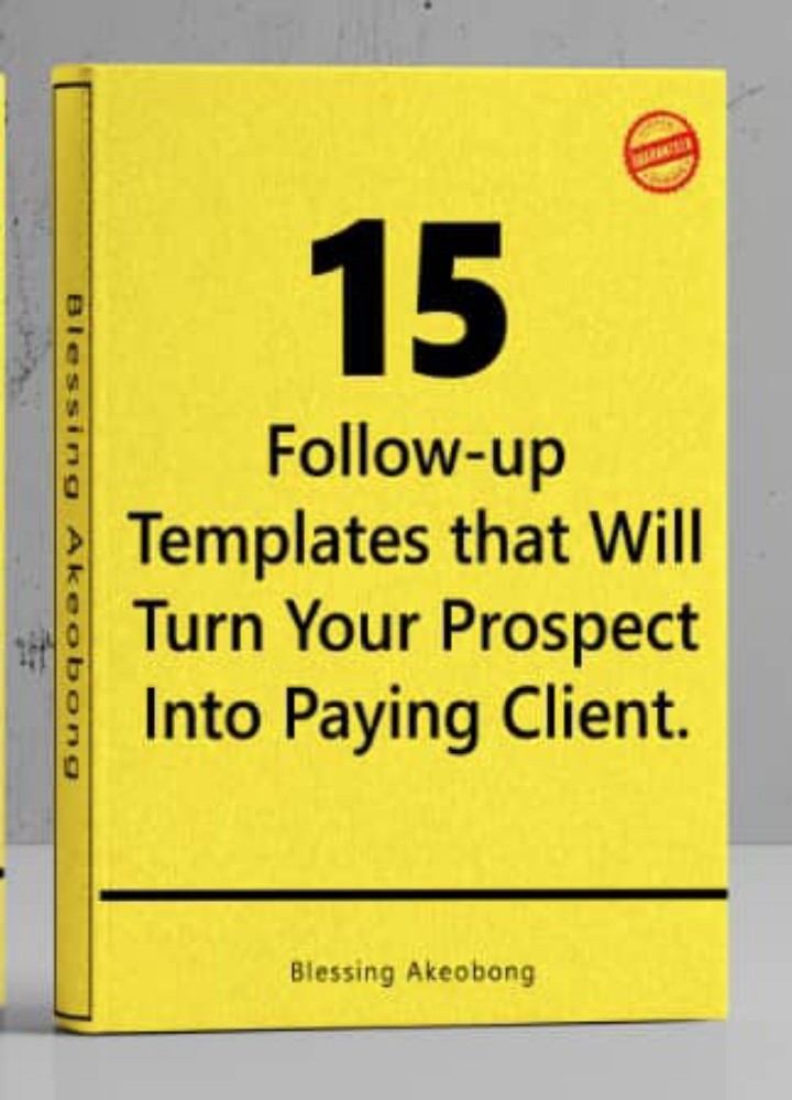 Buy 15 follow-up Templates that will turn your prospect into paying ...