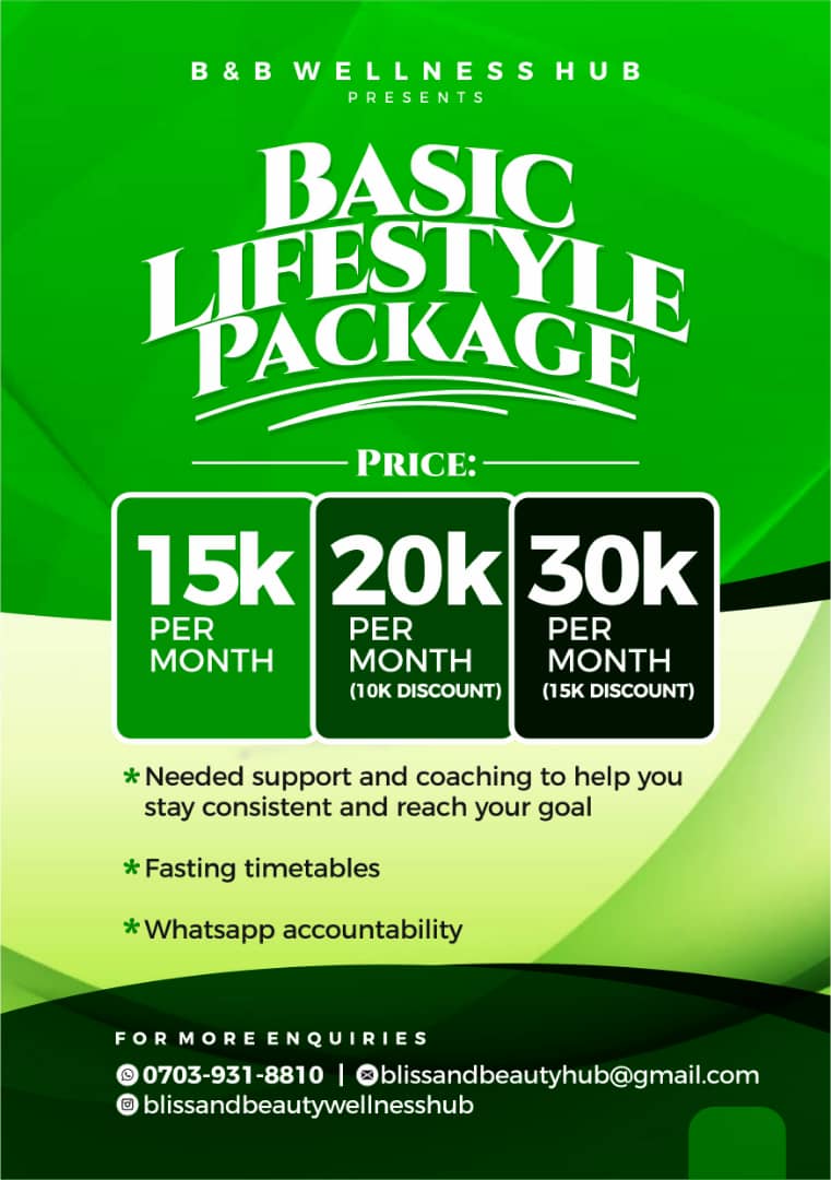 Buy Basic Lifestyle Package by Olamide Akinyinka on Selar