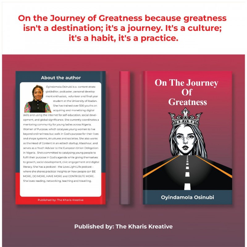 Get On the Journey of Greatness by Oyindamola Osinubi on Selar