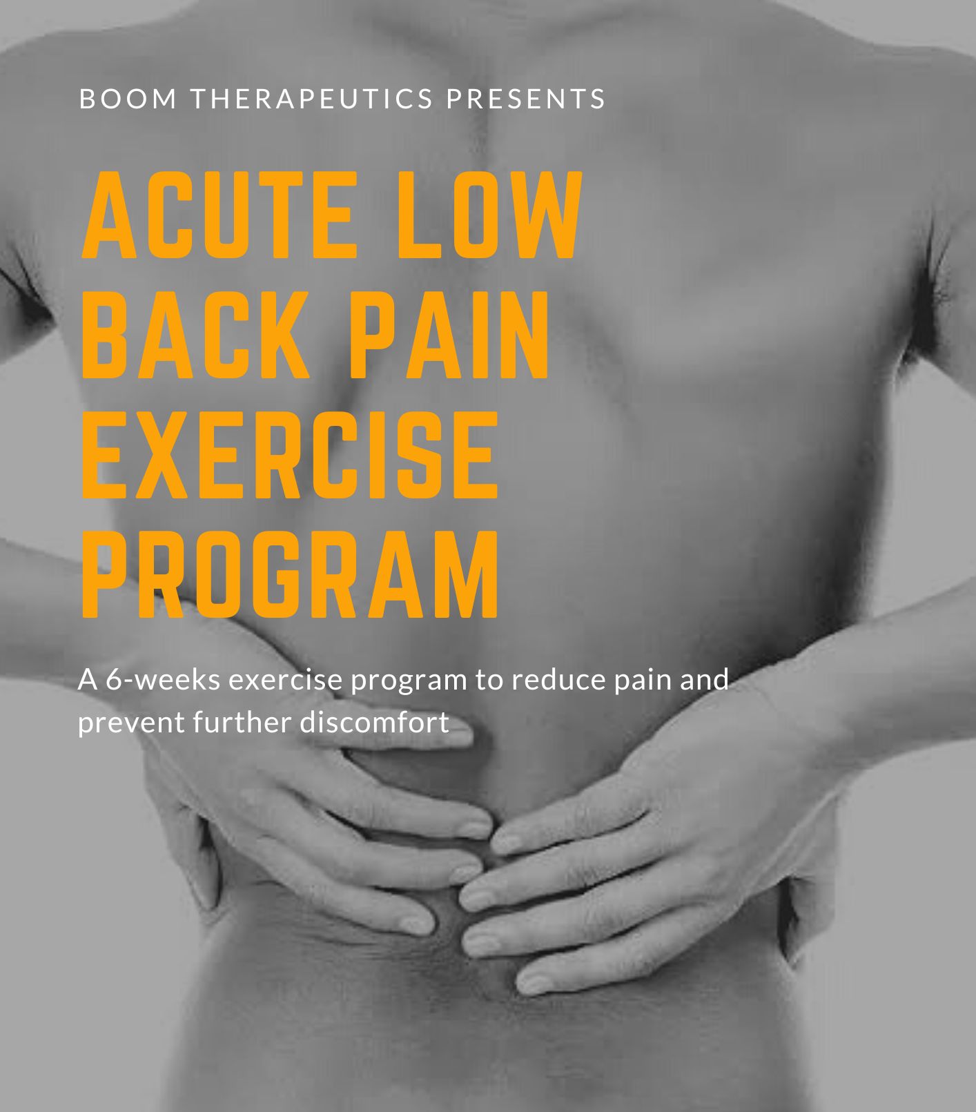 Buy Acute Low Back Pain Home Exercise Program by Boom Therapeutics on ...
