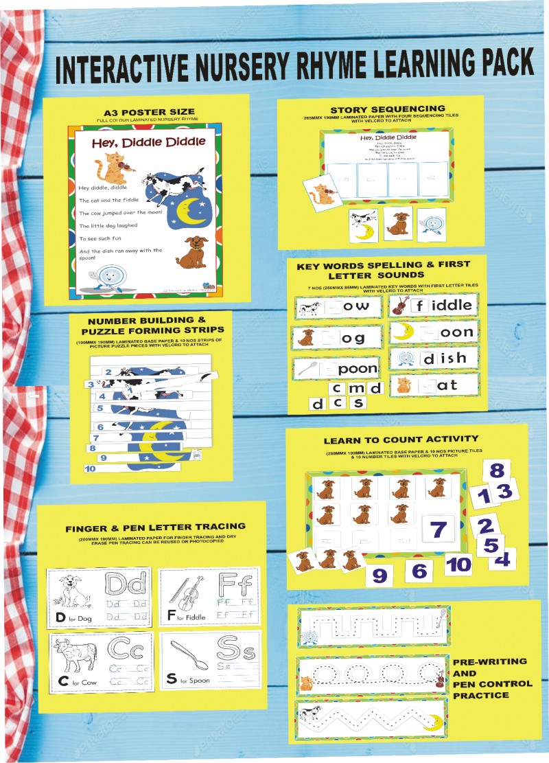 Buy INTERACTIVE NURSERY RHYMES LEARNING PACK by Adaeze Abiaka on Selar