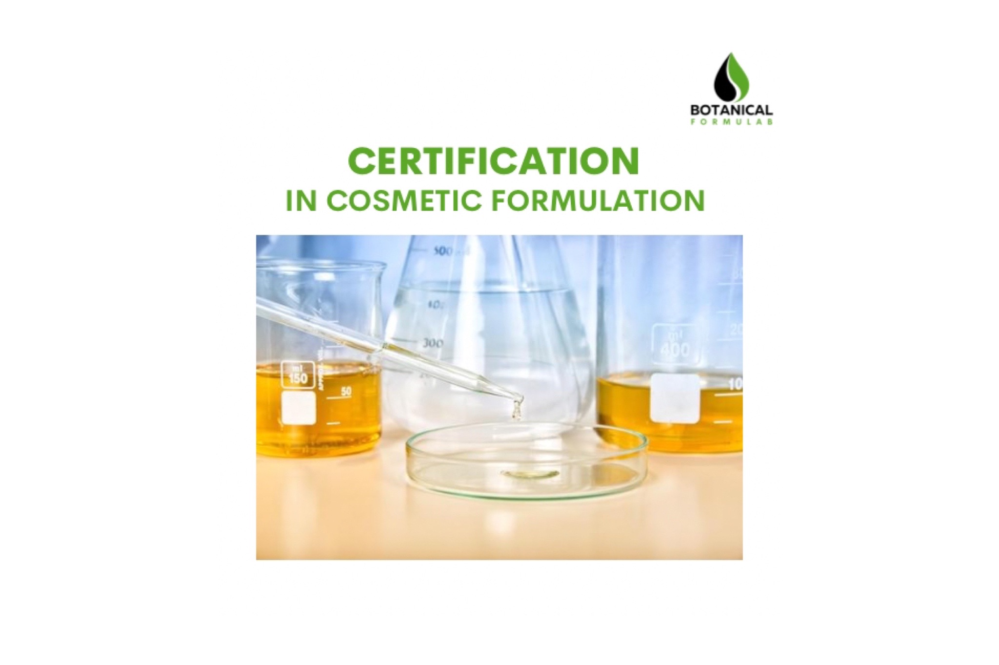 Buy CERTIFICATION IN COSMETIC FORMULATION by Botanical Formulab on Selar
