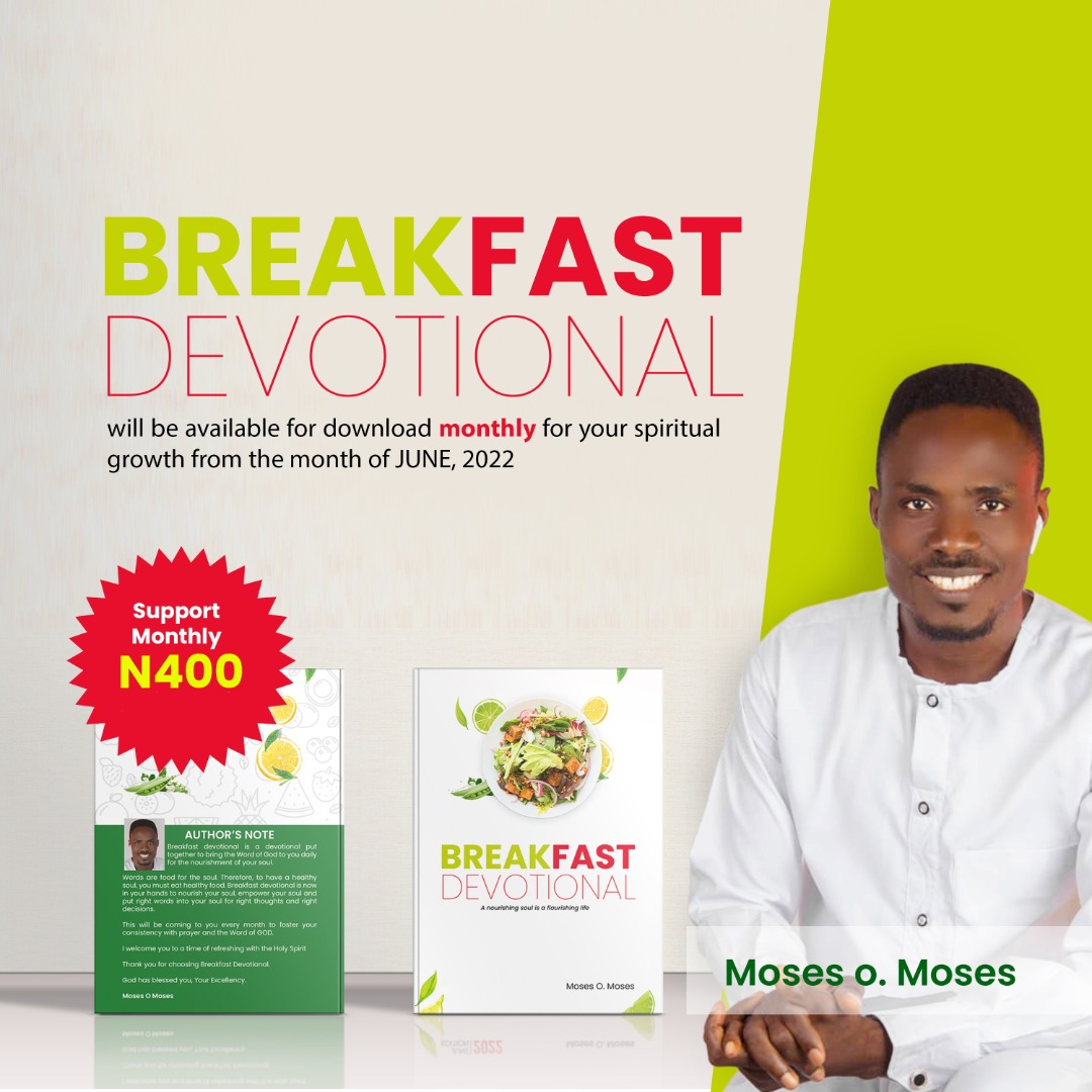 Buy BREAKFAST DEVOTIONAL | OCTOBER by Moses O Moses on Selar