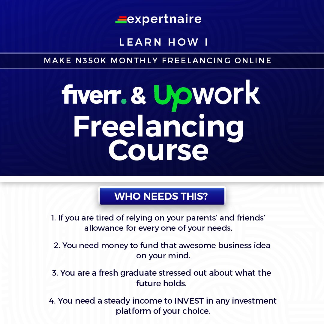 Buy Fiverr and upwork freelancing course by Brian Egor on Selar