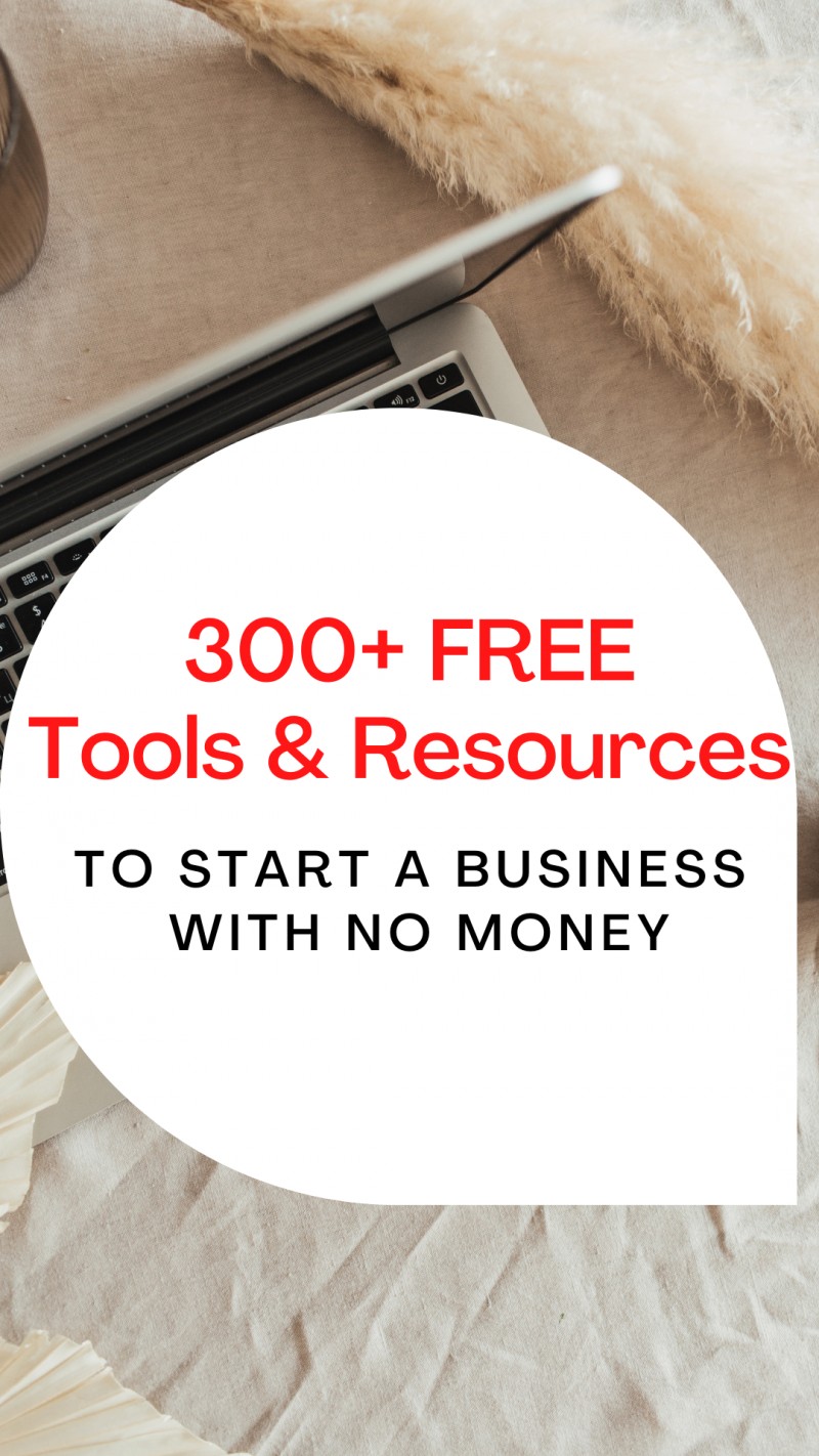 Get 300+ FREE TOOLS & RESOURCES TO START A NEW BUSINESS WITH NO MONEY ...