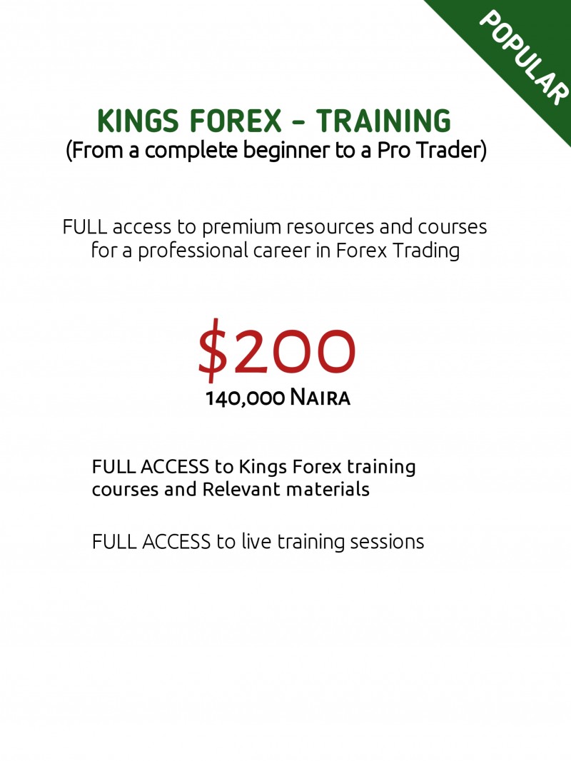 Buy Kings Forex Training by Brown Money on Selar