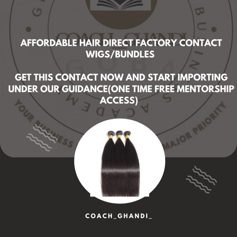 Buy AFFORDABLE HUMAN HAIR DIRECT FACTORY SUPLIERS CONTACT by COACH ...