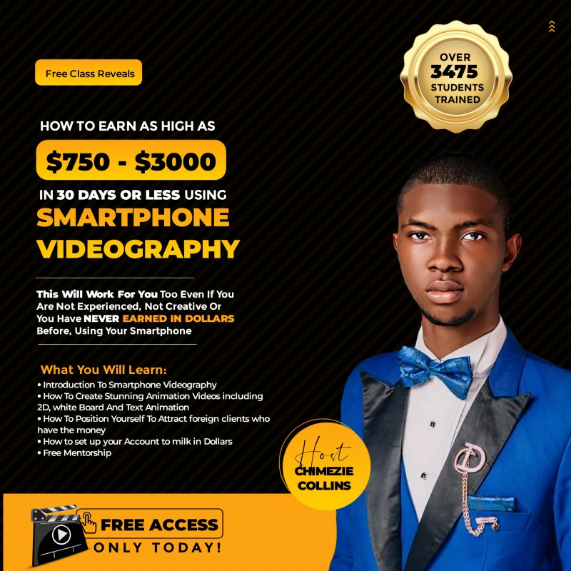 Buy Video God Master Class by Chimezie Collins on Selar