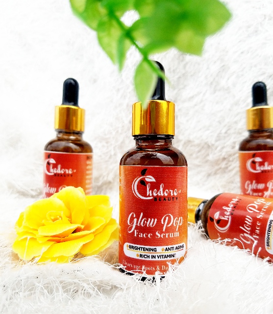Buy Glow pop face serum by CHEDORE BEAUTY on Selar
