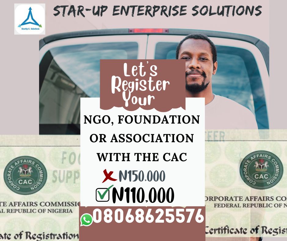 Buy NGOs, Foundations and Associations Registration with the CAC by ...