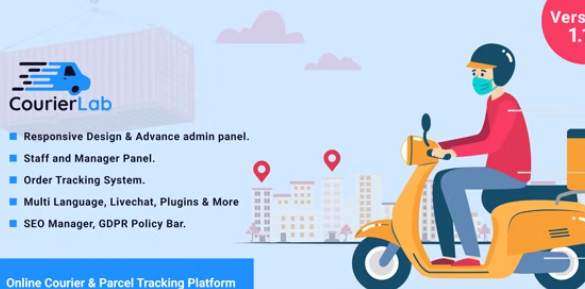 Buy Courier Website Script and Plugins by AeroDigital Technologies on Selar