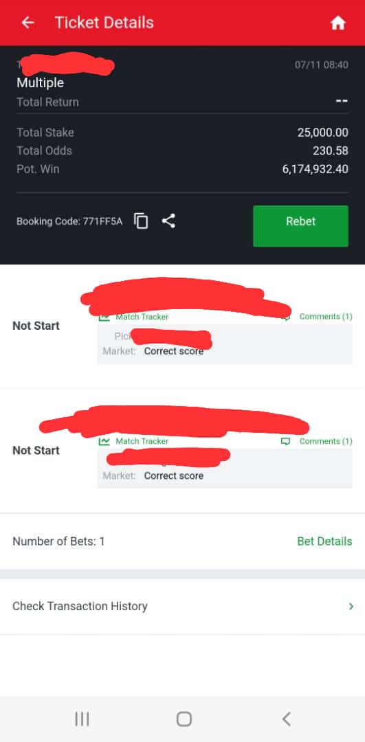 Buy Bet winning ticket by Christopher Michael Aniekan on Selar