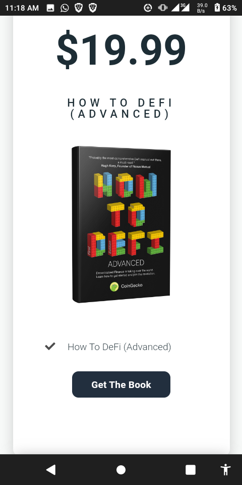 Buy How To DeFi (Advanced) by Nsikak Joshua Akpan on Selar