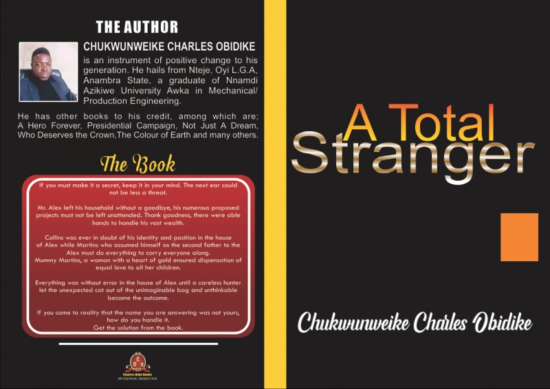 Buy A TOTAL STRANGER by CHARLES DYKE BOOKS on Selar