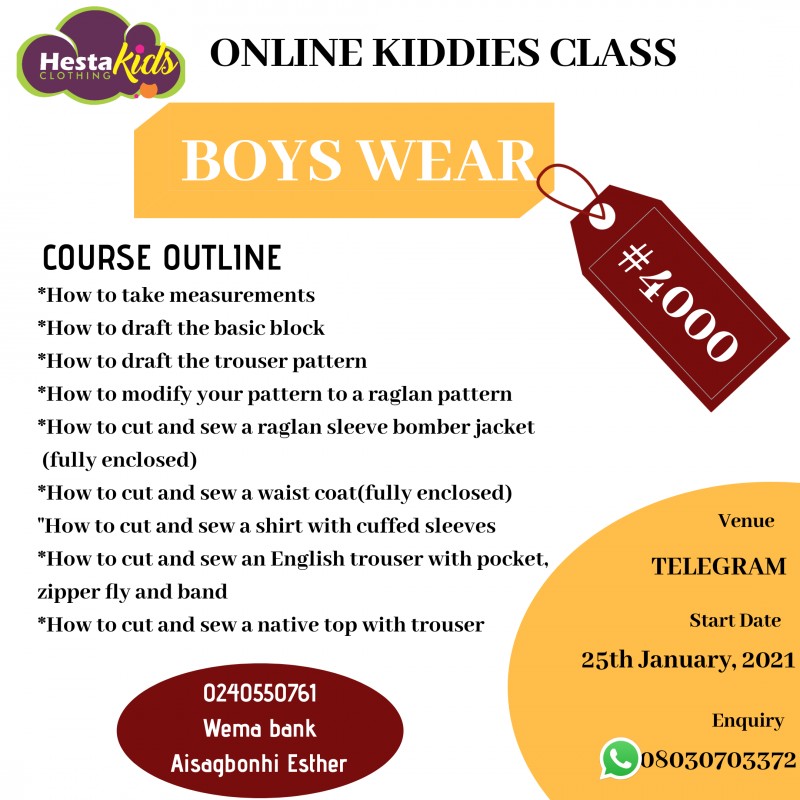 Buy Boys Wear Class by Hestakids Clothing on Selar
