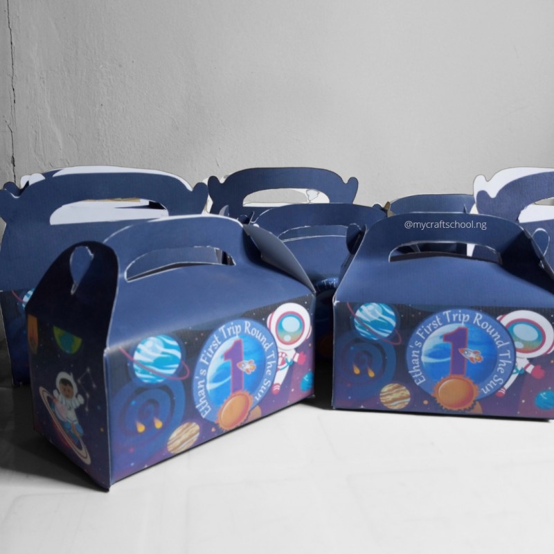 Buy Space Theme Gable Box by My Craft School on Selar