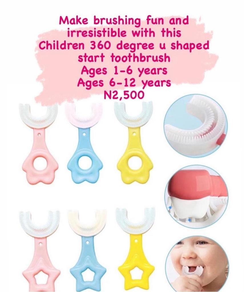 Buy Kids 360 degree Oral Cleaning Toothbrush by Oluwafunmilayo Ojo on Selar