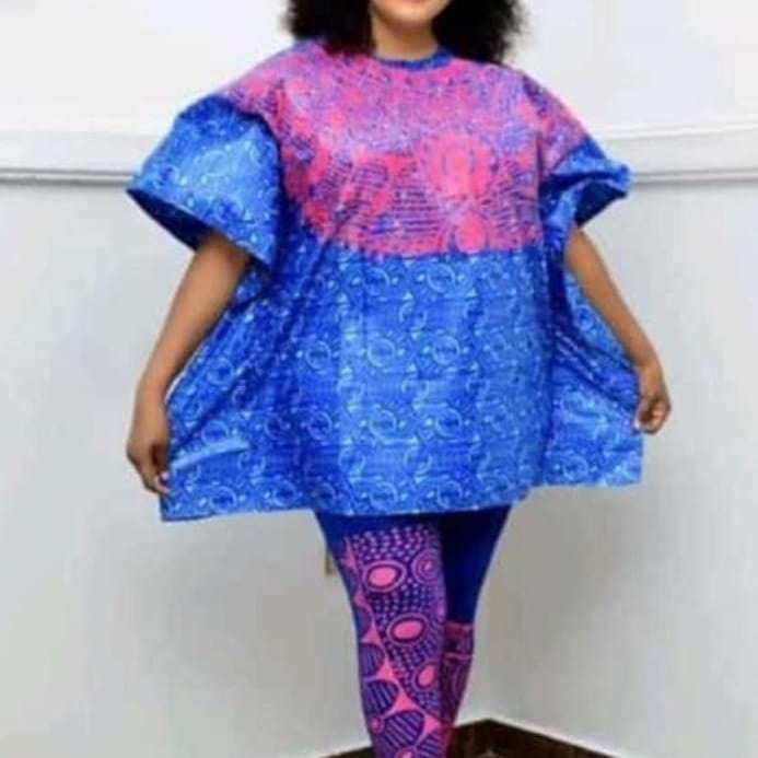 Buy Adire Tops and leggings by Delfumroyals on Selar