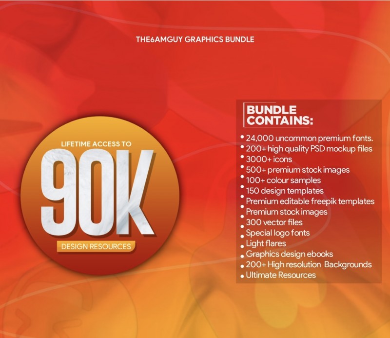 Buy 90K Graphic Design Resources by Daniel Baidoo on Selar