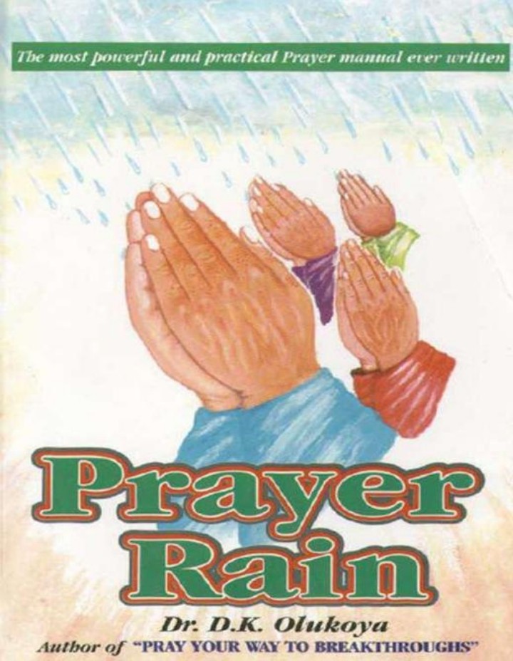 Buy Prayer Rain by Dr. Daniel Olukoya on Selar