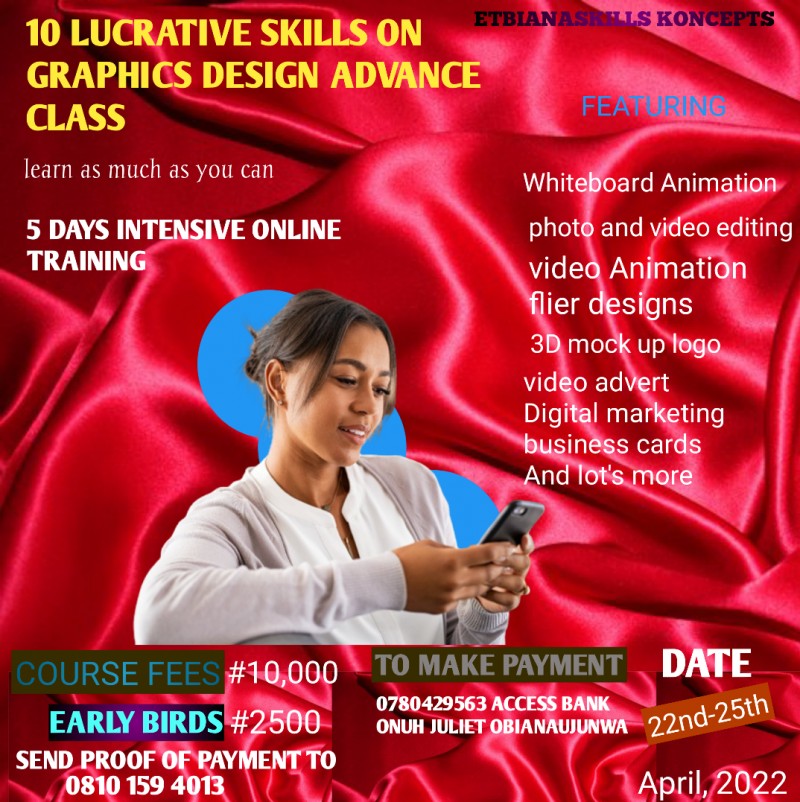 Buy Graphic design class by ONUH JULIET OBIANAUJUNWA on Selar
