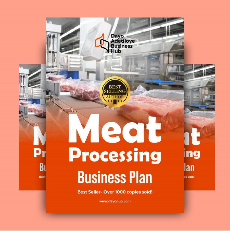 Buy Meat Processing Business Plan by Dayo Adetiloye Business Hub on Selar