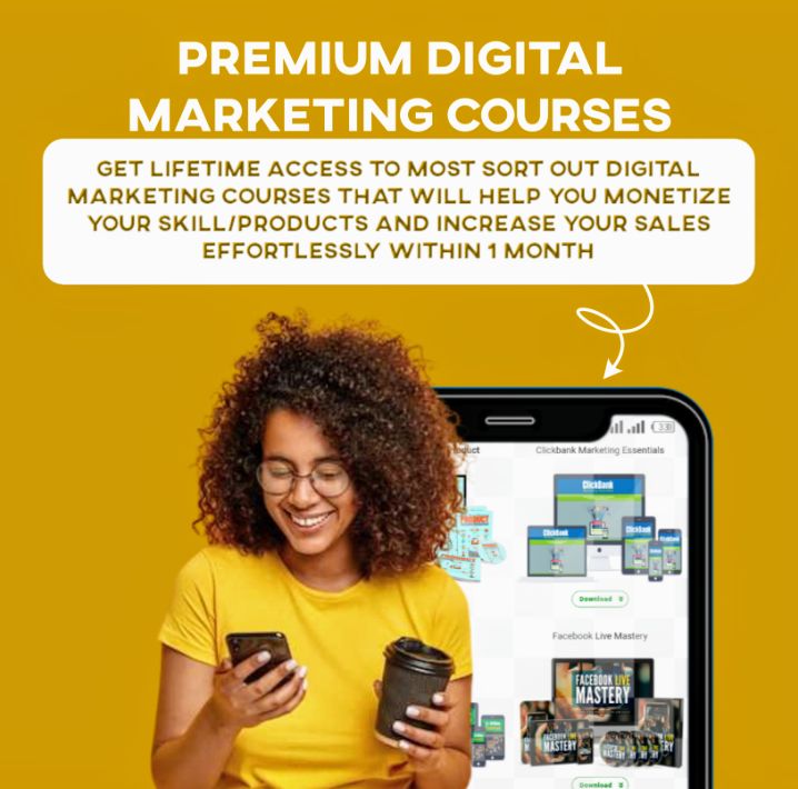 Buy 330+ IN ONE PREMIUM DIGITAL MARKETING COURSES by ESTHER JOSHUA on Selar