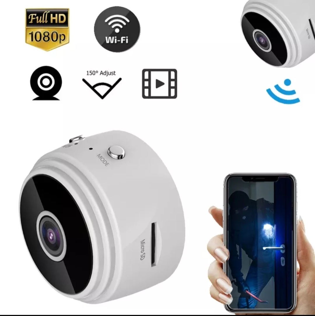Buy Wireless Mini Camera HD 1080 WiFi Car Home Security Camera Night ...