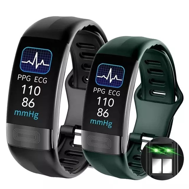 Buy EGG+PPG Smart band blood pressure, heart rate monitor, water proof ...