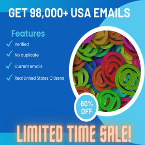 Buy USA Email List, 98000+ Emails by Digiplex24 on Selar