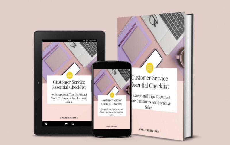 Get CUSTOMER SERVICE ESSENTIAL CHECKLIST by Marcus E. Mercy on Selar