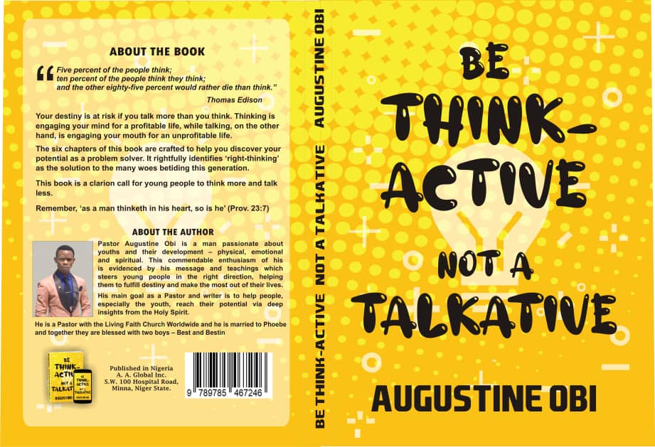 Buy Be Think-active not a Talkative by AUGUSTINE OBI on Selar.co