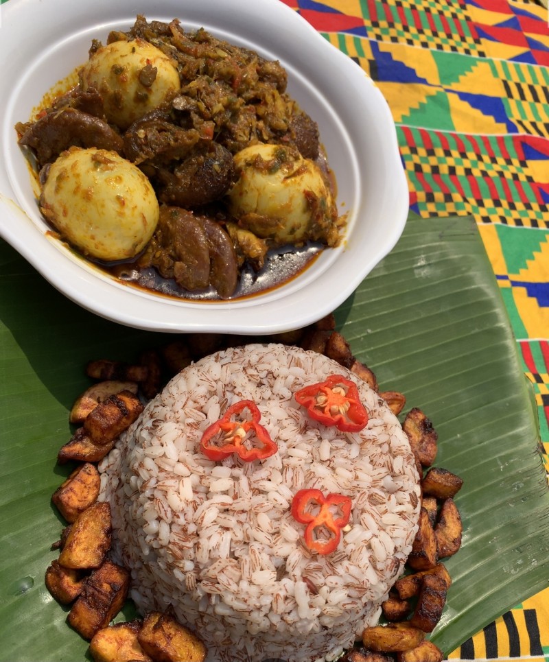 Buy Ofada Rice and Ayamase Sauce by Dishes Locale on Selar