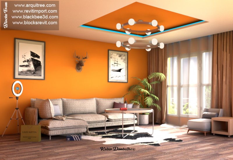 Buy Revit interior Model by Kabir fashola on Selar