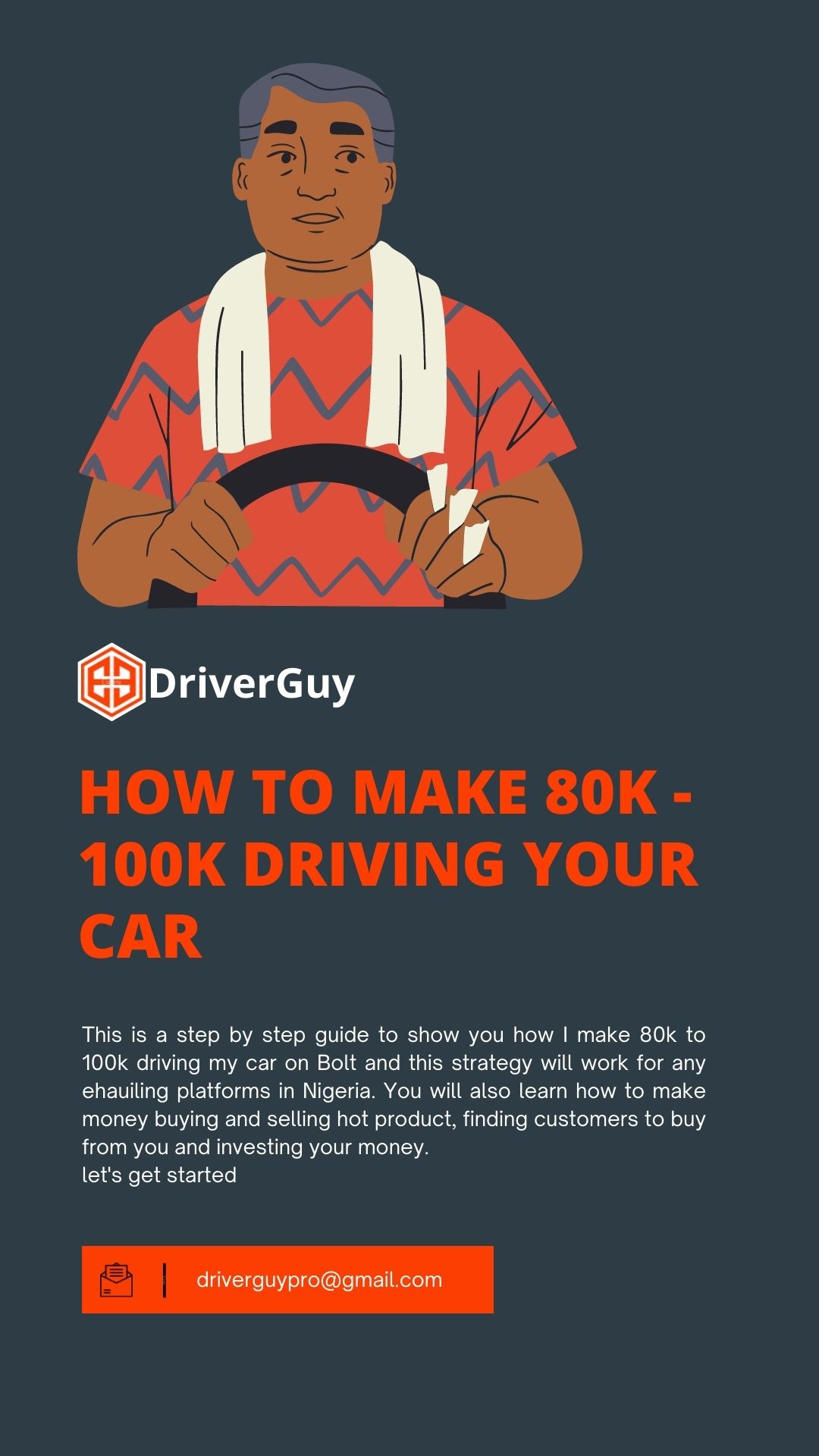 Buy Bolt Driver Master class(80k - 100k per week driving bolt) by ...