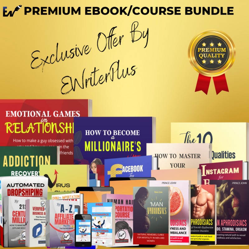 Buy EXCLUSIVE PREMIUM DIGITAL E-BUNDLE OFFER by EWriterPlus on Selar