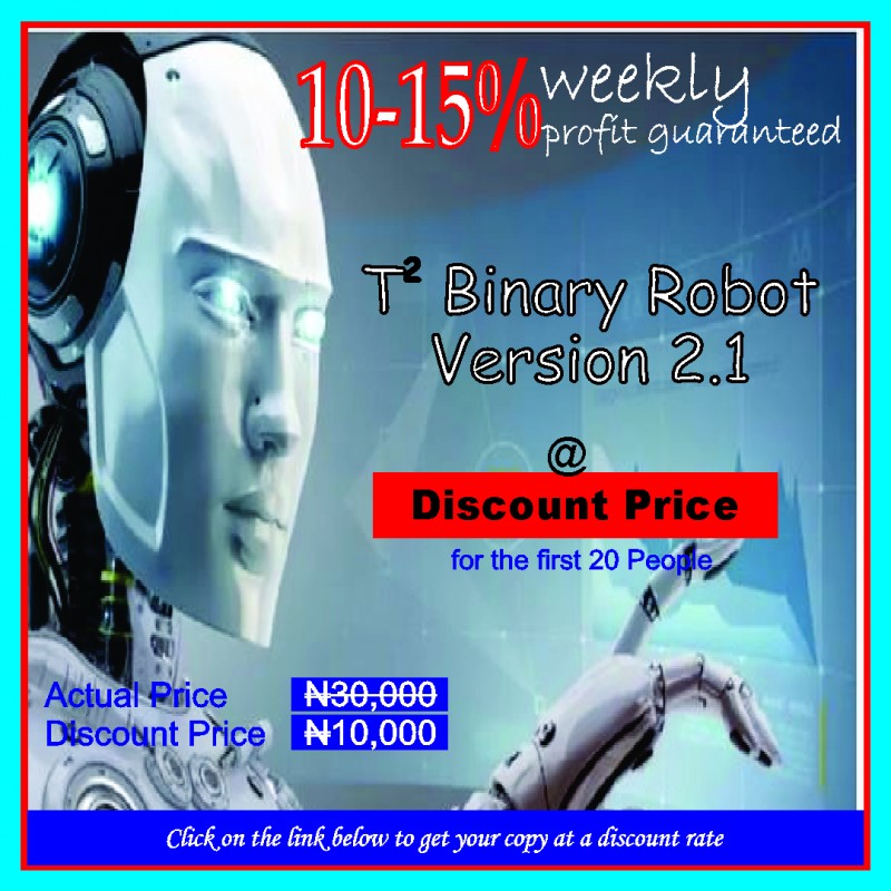 Buy T2 Binary Robot Version 2.1 by Eaglesbot on Selar