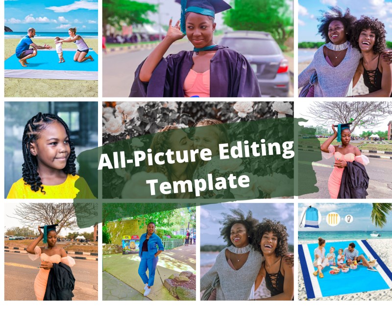 Buy Easy-Click Photo Editing Templates (Personal Photos) by Muanya ...