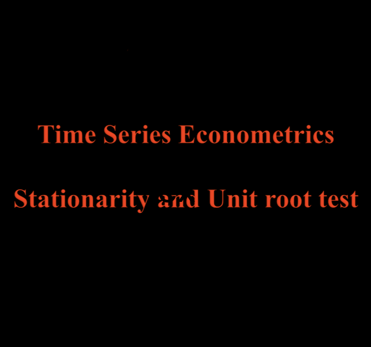 Buy Time series econometrics (unit root) by Economics wiz on Selar