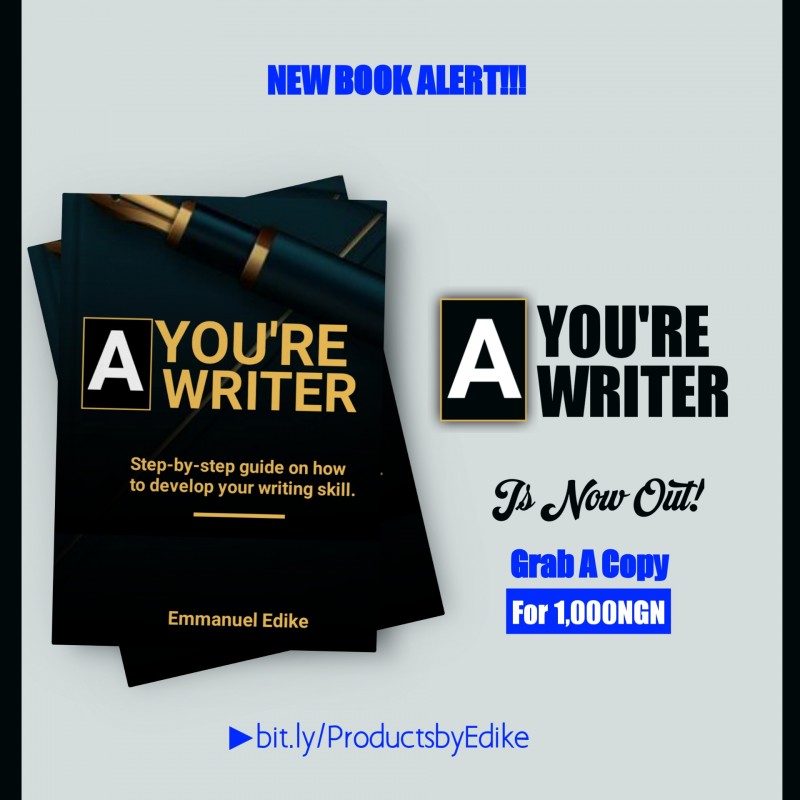 Buy YOU'RE A WRITER by Emmanuel Edike on Selar