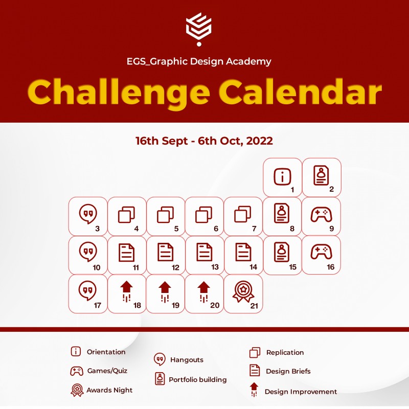 Buy 21 DAYS GRAPHIC DESIGN CHALLENGE by Excel Mark on Selar