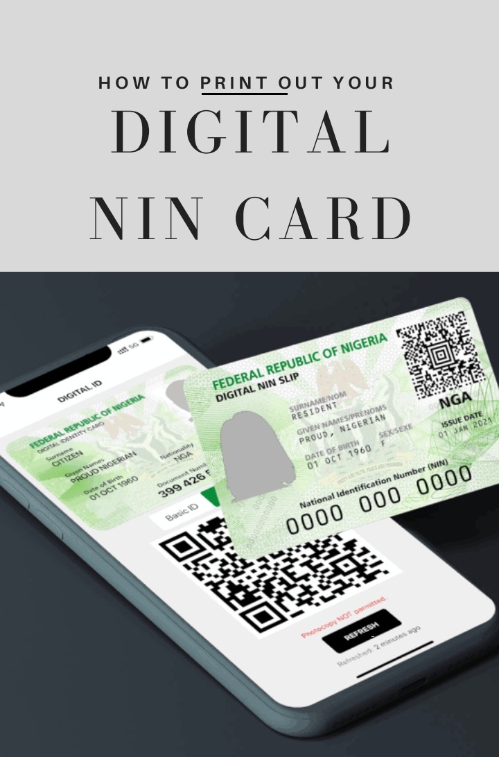 Buy HOW TO PRINT NIN CARD-PDF by Ehiozua Nathan on Selar