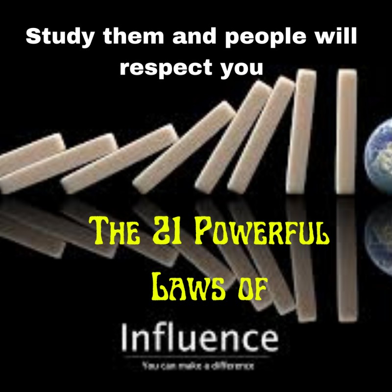 Buy THE 21 LAWS OF INFLUENCE copy by Matthew C John on Selar