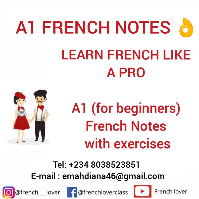 Buy A1-B2 French notes by Emah Diana Emah on Selar