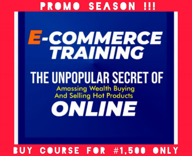 Buy E COMMERCE COURSE by Emmanuel Ofuaro on Selar
