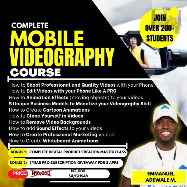 Buy FILM/VIDEO EDITING MASTERCLASS (UPDATED) by Mustapha Emmanuel ...
