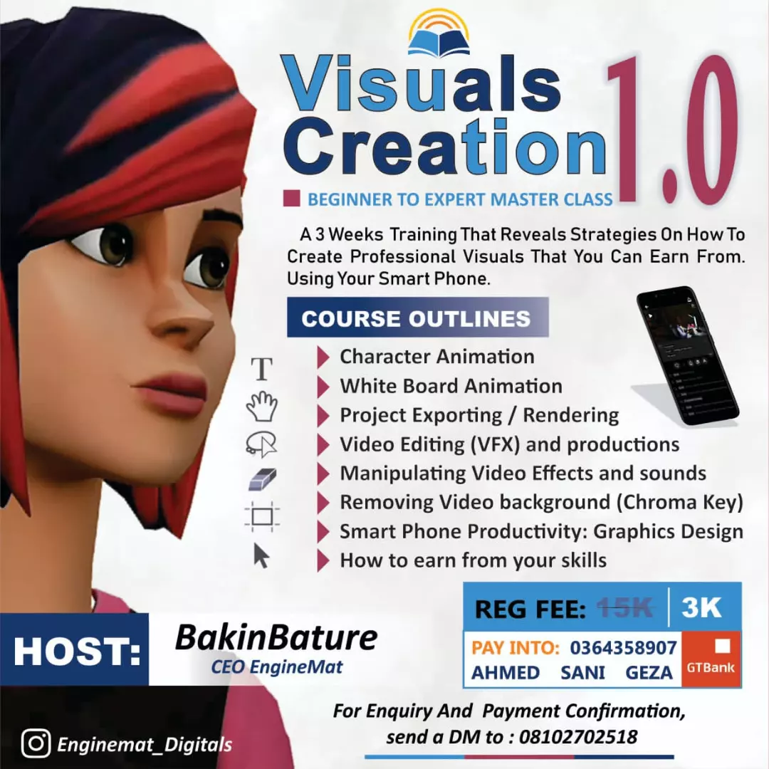 Buy Visual Creation Master Class (Beginner to Expert) by EngineMat ...